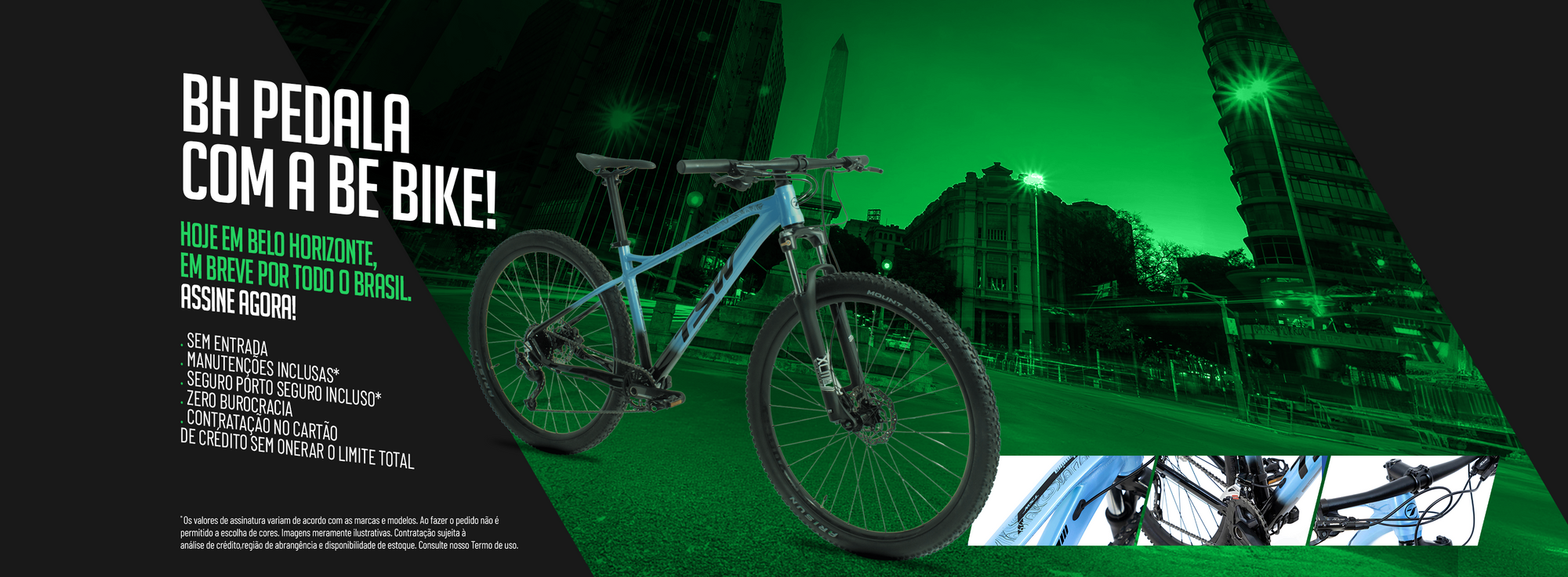 Be Bike. Sua Bike por assinatura.